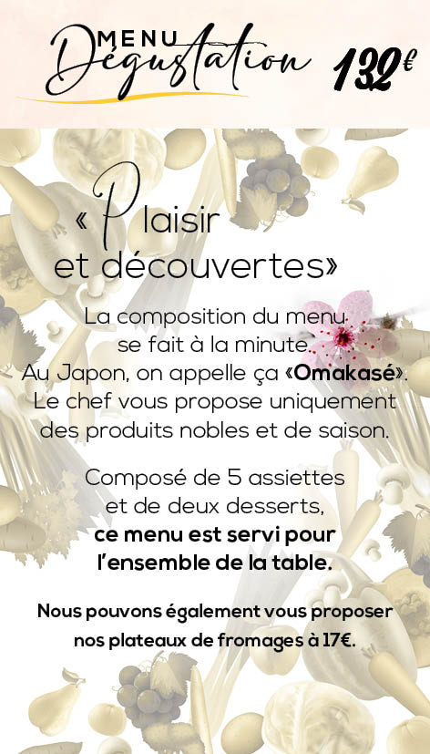Les menus | La Madeleine